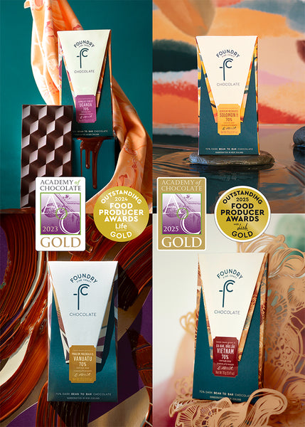 Four Origin Gift Pack – Foundry Fine Craft Chocolate
