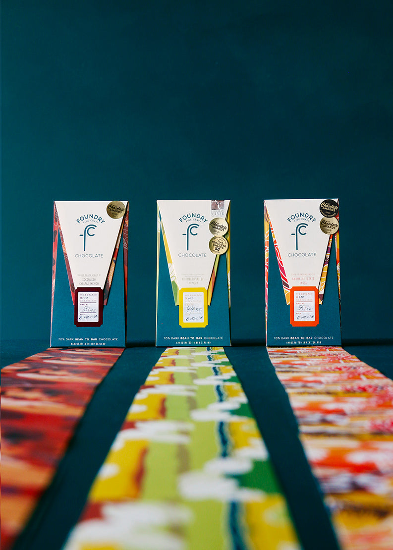 Three Origin Gift Pack - Gold winners – Foundry Fine Craft Chocolate